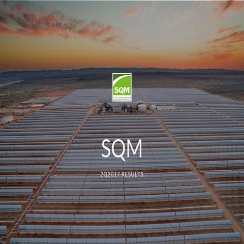 SQM Corporate Presentation September 2013 | PDF