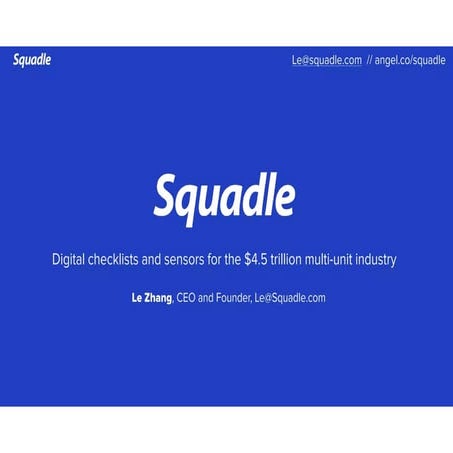 Squadle | PPT