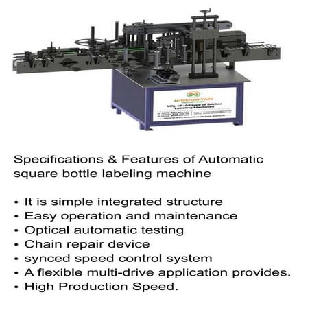 square bottle labeling machine | PDF