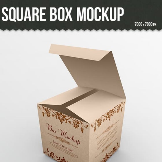 Paper packet mockup | PDF