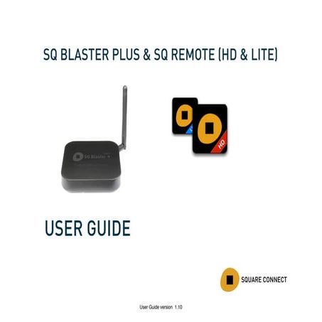 Square connect sq_blaster | PDF