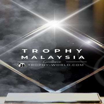 Square Crystal Plaques at Trophy-World Malaysia | Custom Trophies ...