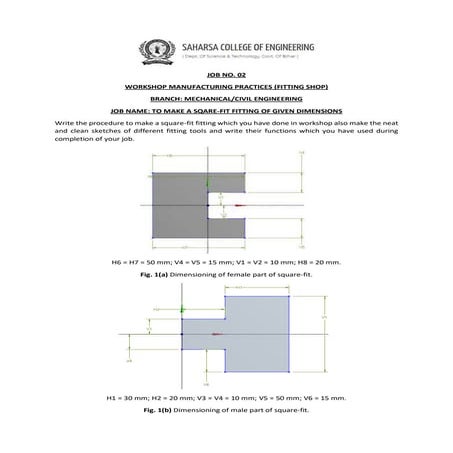 Square fit job no_2 | PDF