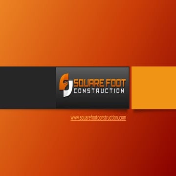 Dallas Commercial Construction | Squarefoot Construction | PPTX