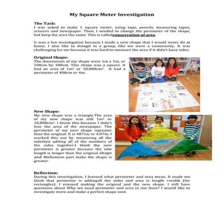 Square meter investigation new | DOCX