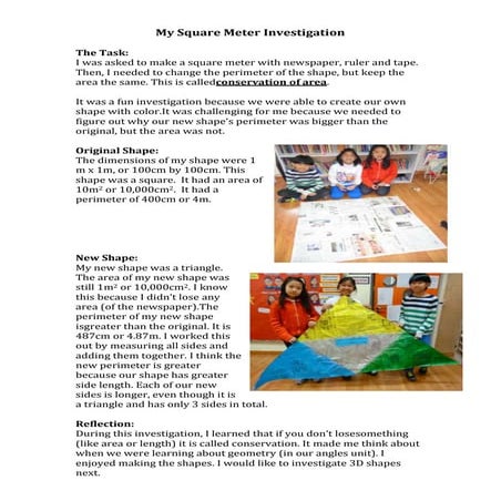 Square meter investigation new | DOCX