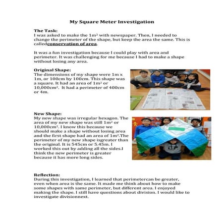 Square meter investigation new | DOCX