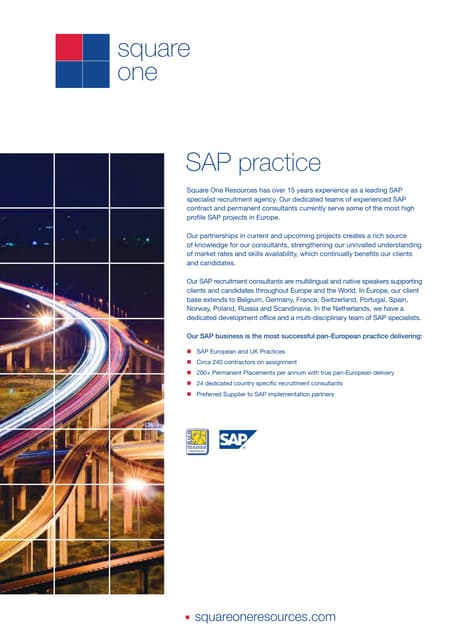 SAP Staff & Resource Augmentation Services | PPTX | Business | Business and Finance