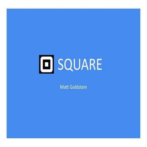 Square Presentation | PDF