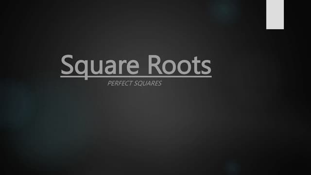 Square root | PPT