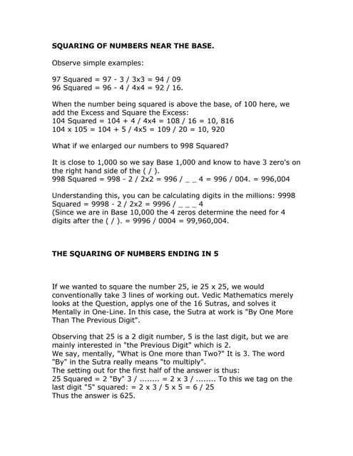 Squares And Cubes | PPT