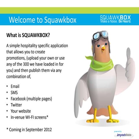 Squawkbox Teaser | PPT