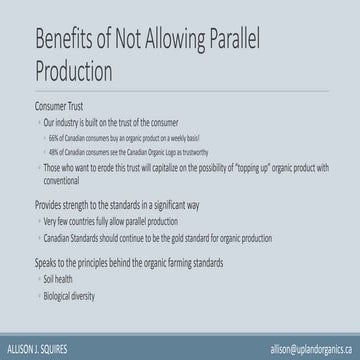 Allison Squires Presentation - #YourStandardsYourSay Parallel ...
