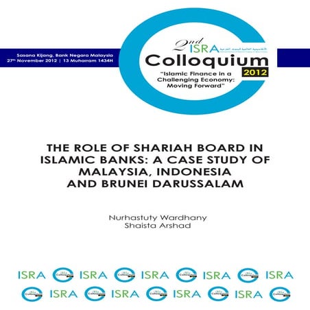 The Role of Shariah Board in Islamic Banks | PDF