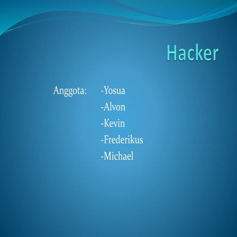 Hacker | PPT