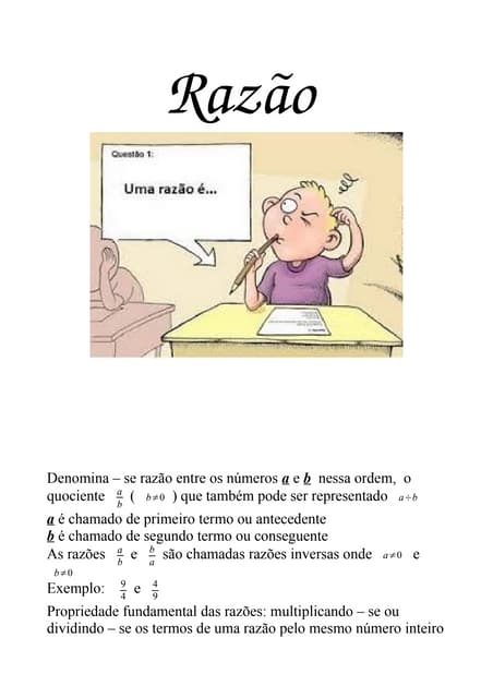 Razao e proporção | PPT