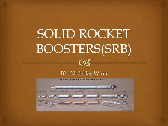 Solid rocket propellant | PPTX | Chemistry | Science