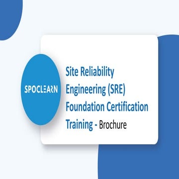 SRE Foundation Training - Brochure.pdf