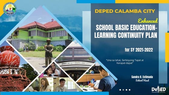 SCHOOL LEARNING CONTINUITY PLAN.docx | Education industry | Industries