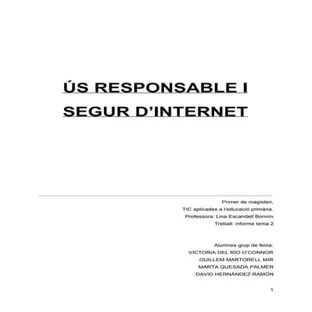 úS responsable i segur d’internet definitiu (1) (1) | PDF