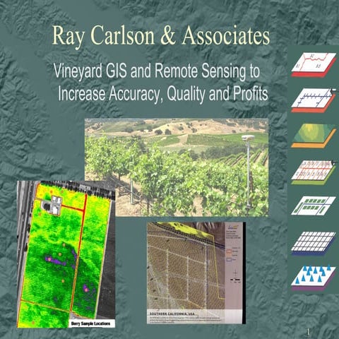 Accurate Vineyard Mapping for Mgmt & Marketing | PPT | Agriculture | Industries