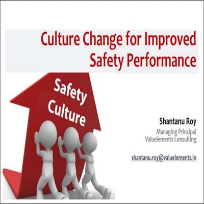 Culture change for improved safety performance | PDF