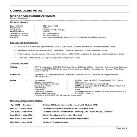 Resume of Muhammad Afif Ma'ruf | PDF