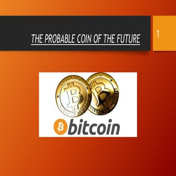 Power Point Presentation on bitcoin | PPTX