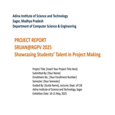 SRIJAN_Projeetetct_Report_Cover_PPT.pptx