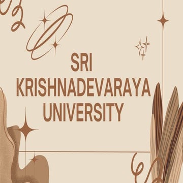 Discovering the Sri Krishnadevaraya University.pdf