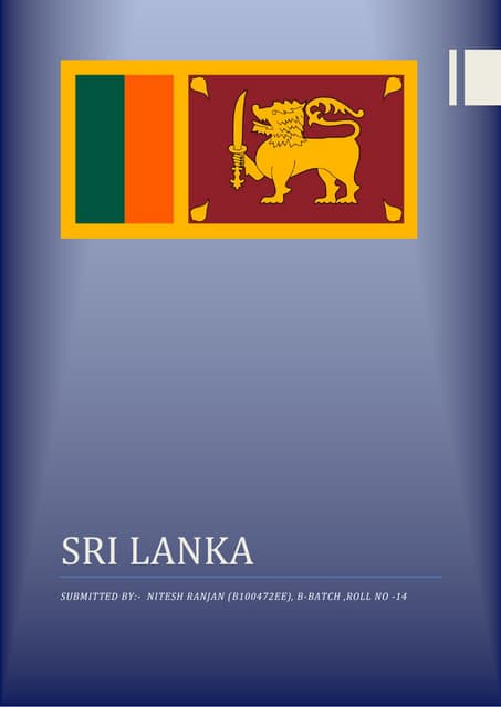 Sri lanka slideshow | PPT