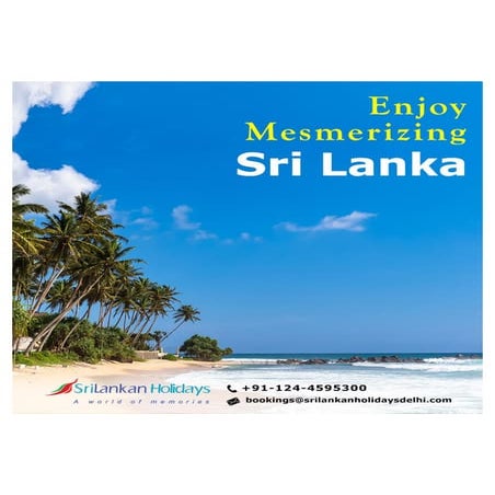 Sri Lanka Holidays Packages from India | PDF