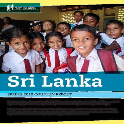 Sri lanka country report spring 2010 | PDF