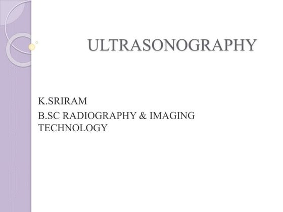 Ultrasound Transducer Constriction And It’s Physics.pptx