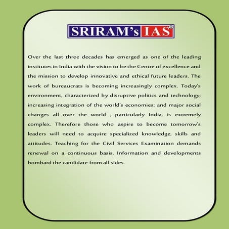 Coaching for UPSC | PDF