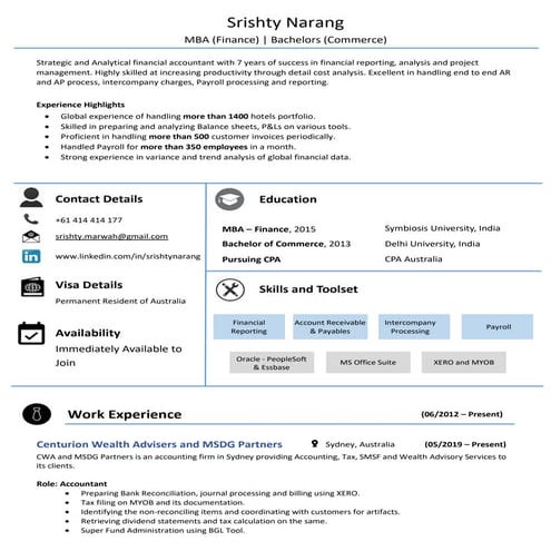 Meraj Resume 2016 | DOC