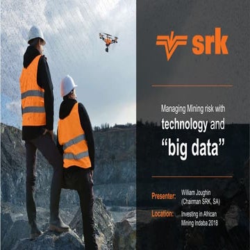 Technology and "Big Data" in Mines | PPT | Free Download