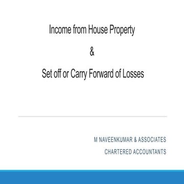 SRM-PPT -Income from HP & Set-off and Carry forward of losses.pdf