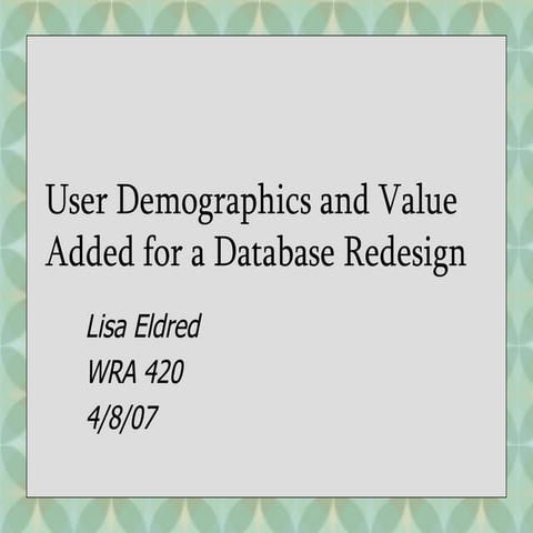 SRN Presentation | PPT