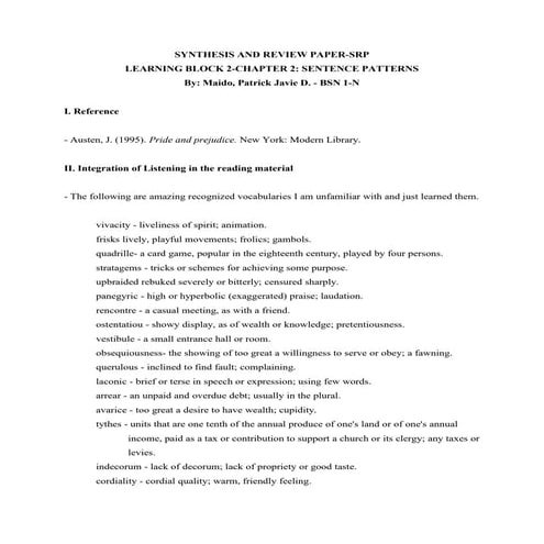 SRP - Sentence Pattern.pdf