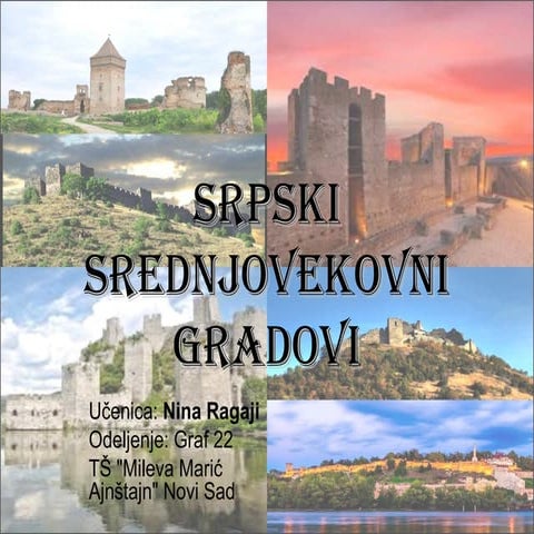 Srpski srednjovekovni gradovi 2000 | PPT