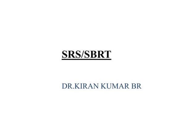 Srs and srt | PPT