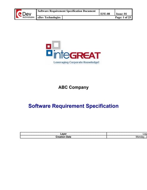 Functional requirements-document | PDF