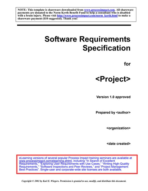 Srs template ieee | PDF