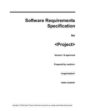 Srs template ieee | PDF
