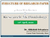 Component of research report | PPT