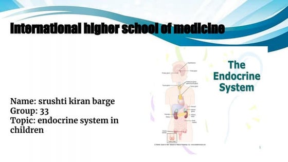Endocrine system human anatomy and physiology | PPTX | Hormonal ...