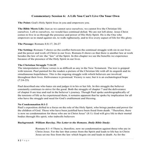 Ss.01.05.14.rom.8.commentary | DOCX
