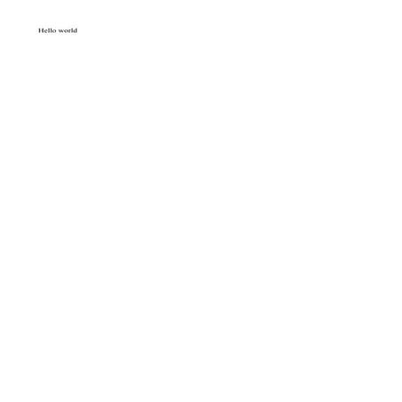Hello world | PDF