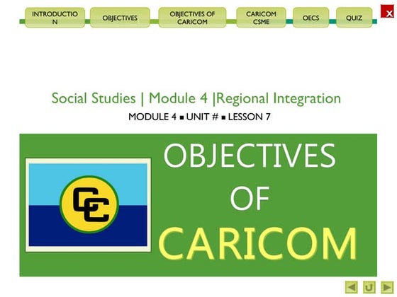 Caricom notes regional integration | PDF
